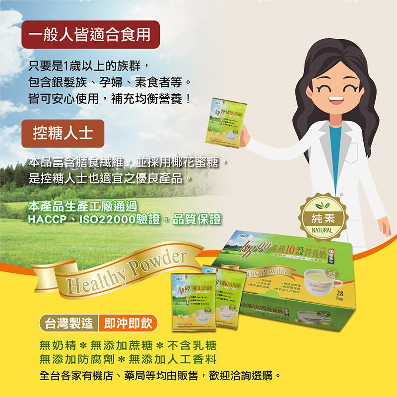 一般人皆適合食用，只要是1歲以上的族群,包含銀髮族、孕婦、素食者等。皆可安心使用,補充均衡營養!控糖人士，本品富含膳食纖維,並採用椰花蜜糖,是控糖人士也適宜之優良產品。本產品生產工廠通過 ...